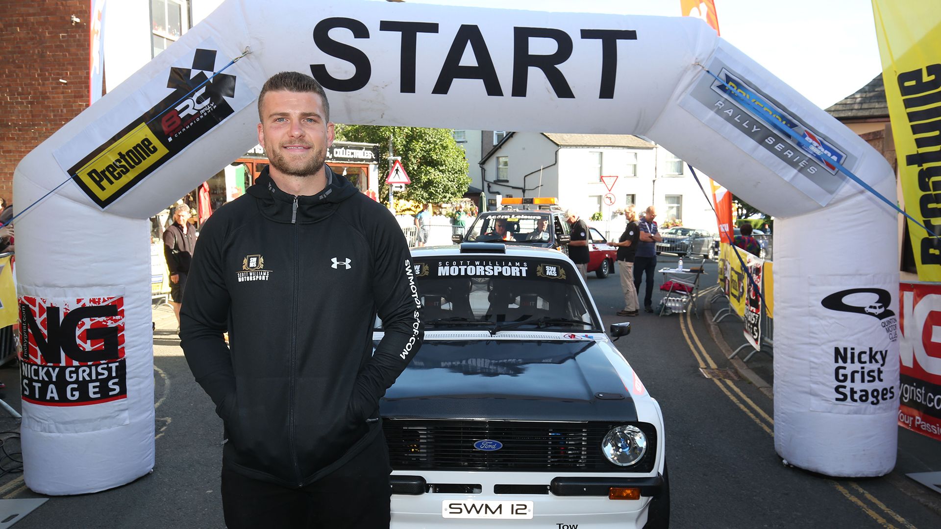 Welsh rugby star Scott Williams to debut new home-built Escort on this ...